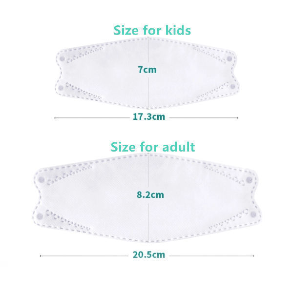 Fish shaped mask KF94 protective mask with CE Japan and Korea Hot sale ...