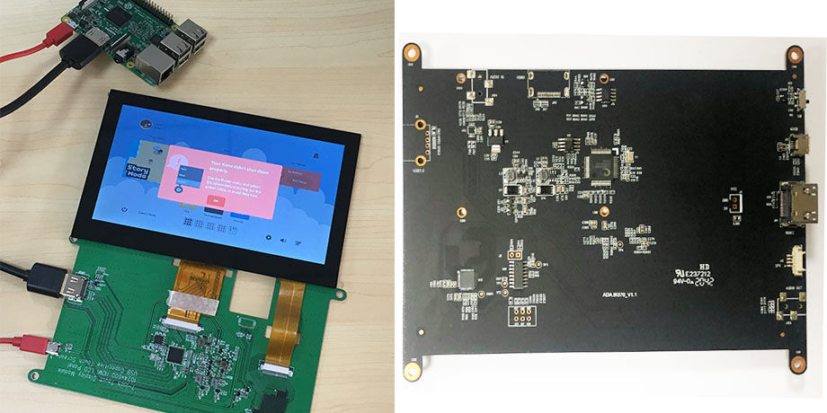 Touchscreen Module Industrial Raspberry Pi RGB LVDS 7 10.1 Inch TFT LCD ...