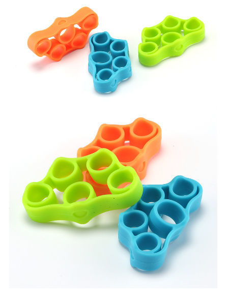 China Custom silicone tension trainer finger puller fitness ...