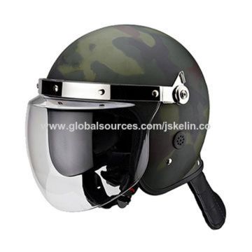 China Anti-riot helmet with visor and neck protection on Global Sources ...