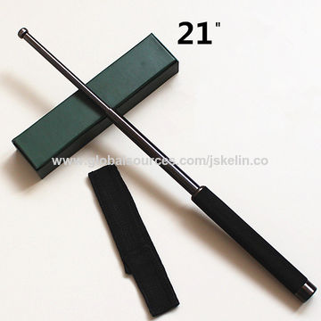 China YRG Extendable Steel Baton with window breaker on Global Sources ...