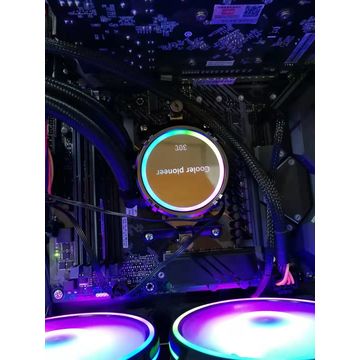 China 240mm RGB cpu coolers with digital display on Global Sources ...
