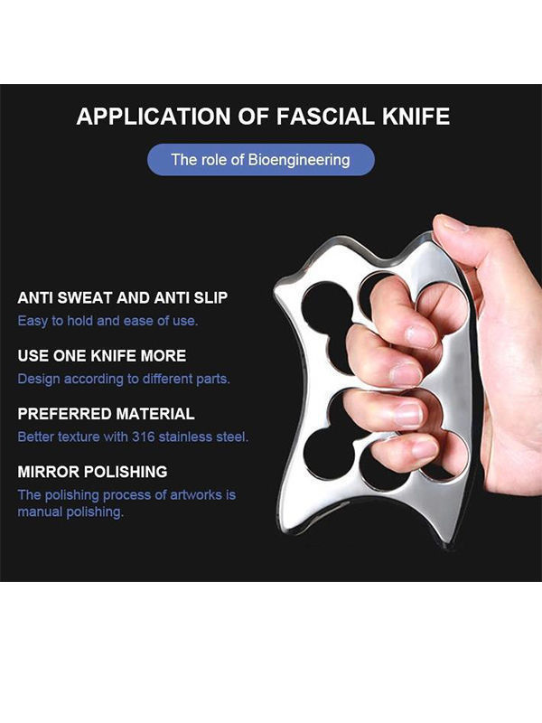 Accept customized relaxation physiotherapy tool stainless steel gold ...