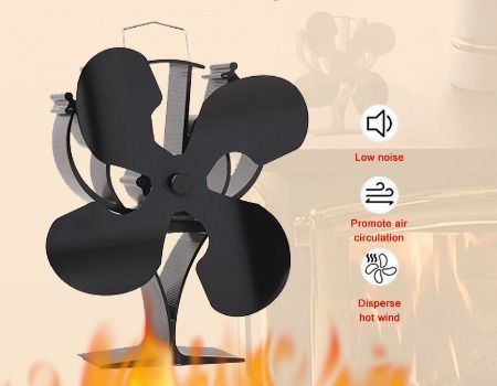 China Hot Selling on Amazon non electric fans Home Fireplace Accessory ...