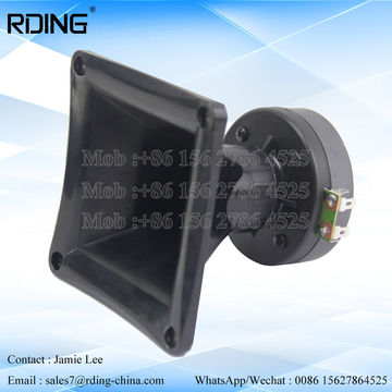 China High quality Tweeter / Horn Driver combo Throat Diameter: 1" on ...