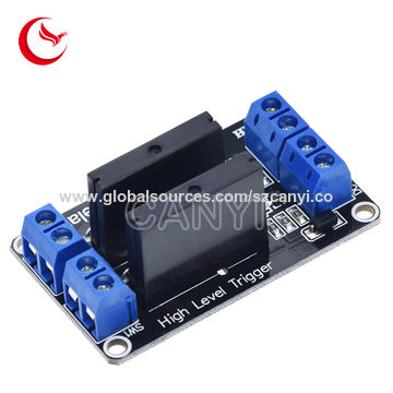 China Arduino pcb board 5V relay 1 2 4 8 channel OMRON SSR high low ...