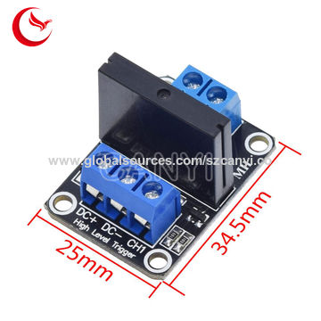 China Arduino pcb board 5V relay 1 2 4 8 channel OMRON SSR high low ...