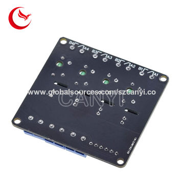 China Arduino pcb board 5V relay 1 2 4 8 channel OMRON SSR high low ...