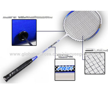 China Aluminum alloy badminton racket metal baking lacquer two-color ...