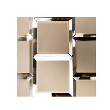 China SINOY 4mm Large Beveled Mirror Tiles for mirrors decor wall on Global Sources,decorative ...