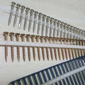China Industrial plastic collated screws on Global Sources,Industrial ...