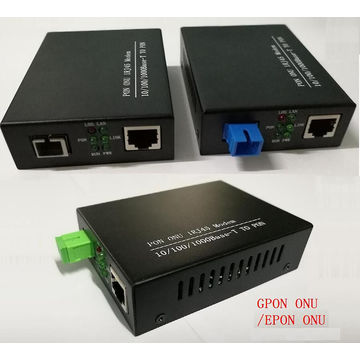 China Fiber Optic FTTH 1GE+1FE+CATV+WIFI GPON EPON dual model ONU compatible with ZTE/Fiberhome ...