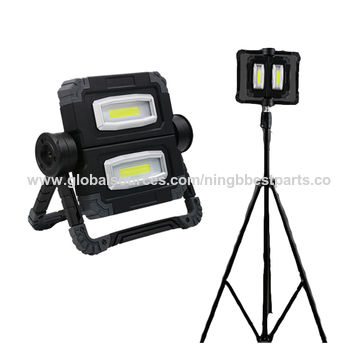 ChinaNewest 2*3W portable cob led folding 360 led work light adjustable ...