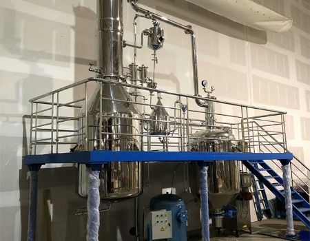 China Industrial water steam distillation column apparatus plant for ...