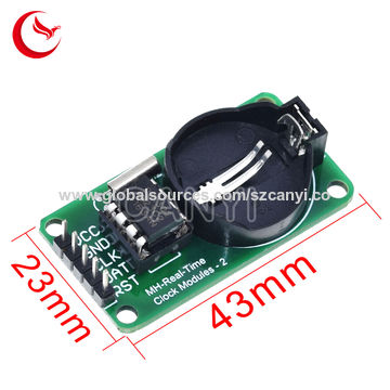 China Custom pcb board RTC DS1302 real time clock module For AVR ARM ...