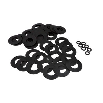 Taiwan Silicone rubber flat seals o ring with black on Global Sources ...
