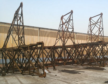 China 10M-100M Fabricated Galvanized Lattice Steel Power Electric ...