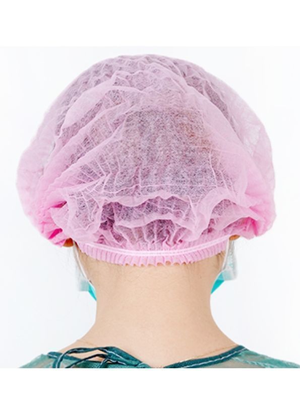 China High Quality Single/Double Elastic Disposable Mob Cap PP ...