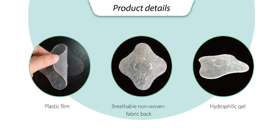 China Hydrogel skin-penetrating breast feeding patch bio-technoloy ...