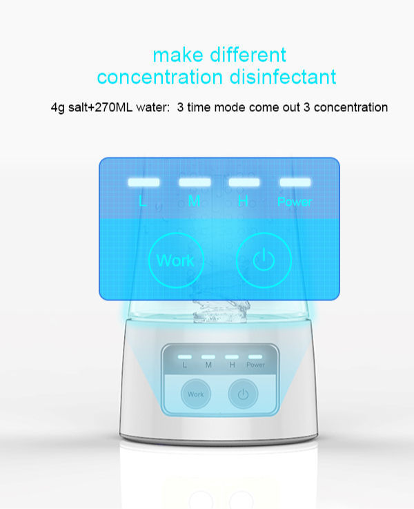 China Portable electrolyzed water generators disinfectant water maker ...