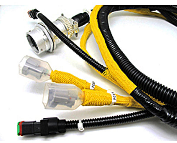 Excavator PC400-7 Engine Wiring Harnesses,Customized wire harnesses ...