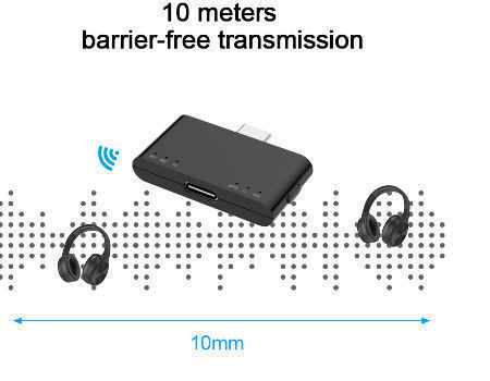 China Battery Free V5.0 Type-C Bluetooth Audio Transmitter For Nintendo ...