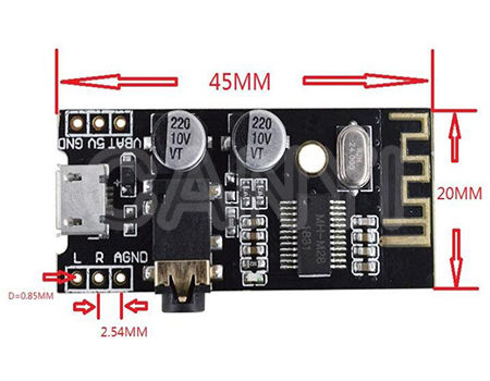 MH-MX8 Wireless Bluetooth MP3 Audio Receiver board Module BLT 4.2 mp3 ...