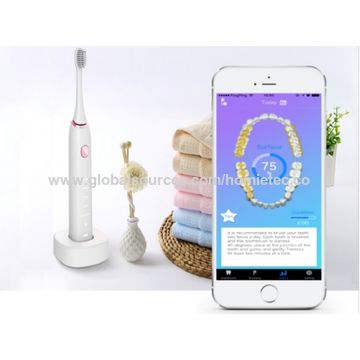 China NEW SMART APP. ELECTRIC RECHARGEABLE TOOTHBRUSH SET,CE/ROHS/FCC ...