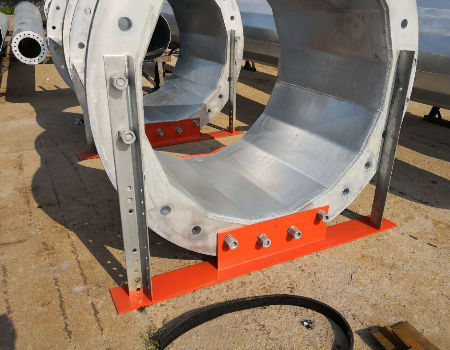 Galvanized Steel Wind Turbine Flange Monopole Wind tower, wind tower ...