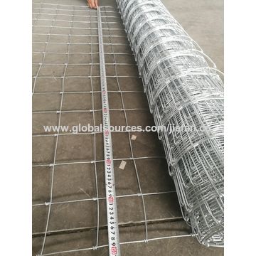 China Galvanized Knotted Wire Mesh Fences on Global Sources