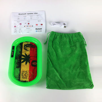 China LED Weed mini Roller Acrylic Plastic Led Glow Tobacco Bluetooth ...