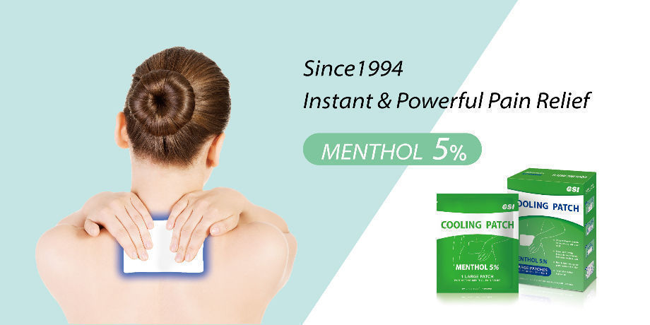 China Daily Used The Cooling Gel Neck Pain Reliever Pain Relief Plaster ...