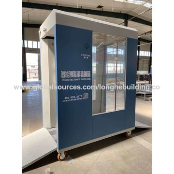 China Automatic Disinfectant sanitizer Spray Walk Through Gate Tunnel ...