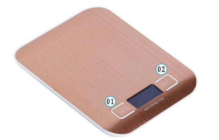 China Stainless steel scale 5 kg food electronic scale small kitchen ...