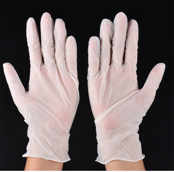 Disposable Powder Free Vinyl Gloves Safety PVC Gloves, Viny gloves ...