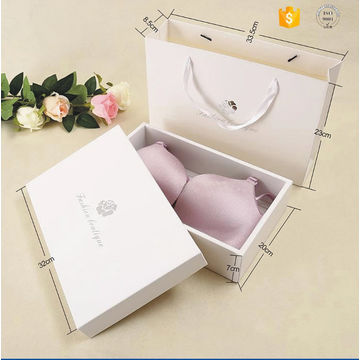 ChinaCustom logo, paper gift bra box on Global Sources
