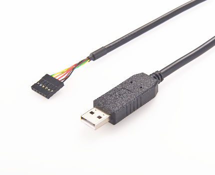 USB to TTL 232R FTDI 3.3V Serial Converter Cable 6Pin Header, TTL-232R ...