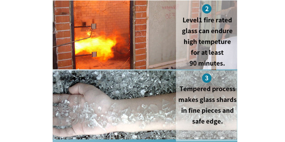 Fire Resistant Glass 0.5Hour 1Hour 1.5Hour 2Hour Fire Rated, Safety ...