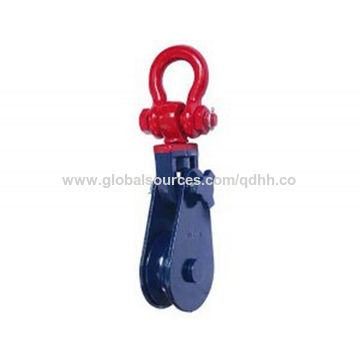 China Snatch H418 Pulley Block, Light Type with Hook, US Type, Open ...