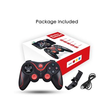 China Wireless Bluetooth Gamepad Joypad for Smart Phone PC TV Box PS3 ...