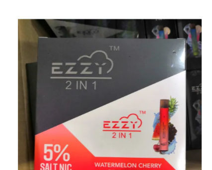 EZZY 2 in 1 Disposable Vape Device 1000 puffs+1000 puffs Portable Pod ...