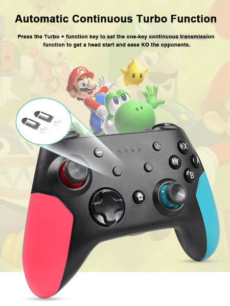 China APEC 2020 Hot Sale Switch Wireless Game Controller Six-Axis ...