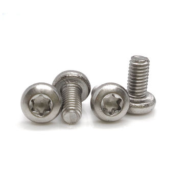 China M2 M3 M4 M5 M6 torx pan head stainless steel six lobular screw on ...