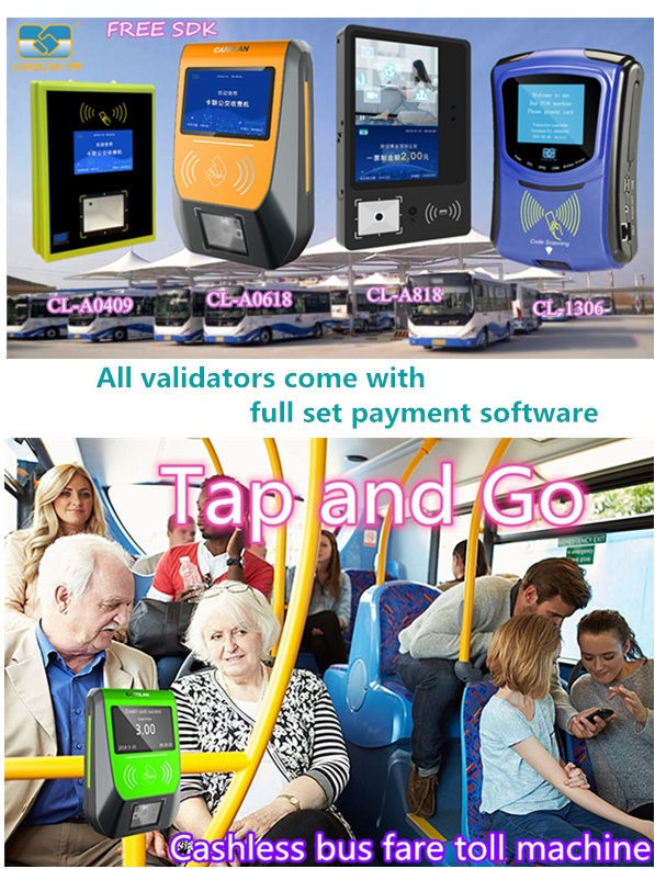 China Cashless POS terminal for Bus Fare Collection with 4G and QR Code ...