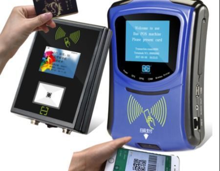 Smart Secure Linux POS terminal with NFC RFID reader, printer, WiFi, 3G ...