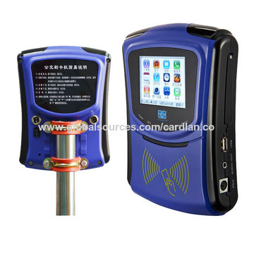 China Bus RFID Reader/Bus Prepaid Ticketing System Support Wechat ...