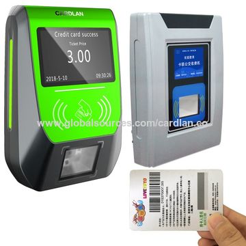 China Bus RFID Validator for Bus Card Validation and Bus Card Ticket ...