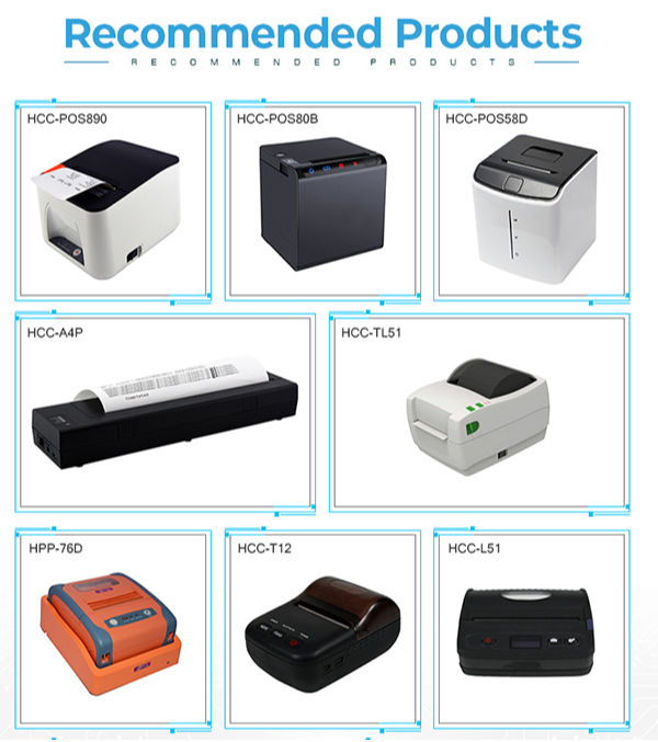 China 2100mAh Battery Mobile Bluetooth Mini Printer USB 80mm Thermal ...