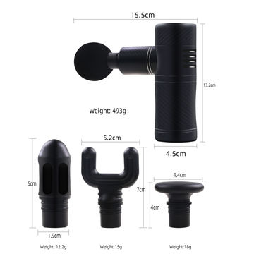 China 2020 Amazon mini portable massage gun Booster Percussion ...
