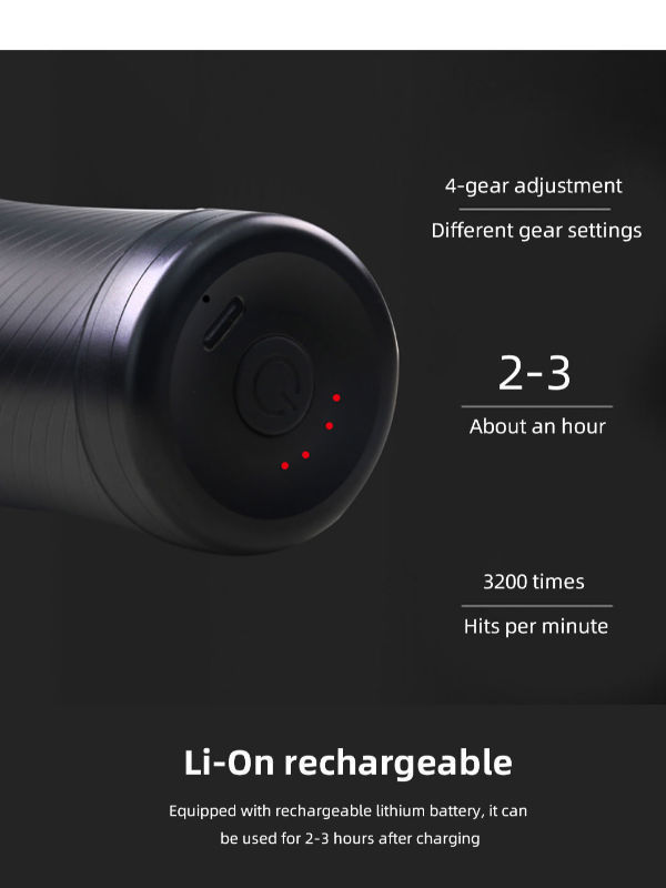 China 2020 Amazon mini portable massage gun Booster Percussion ...